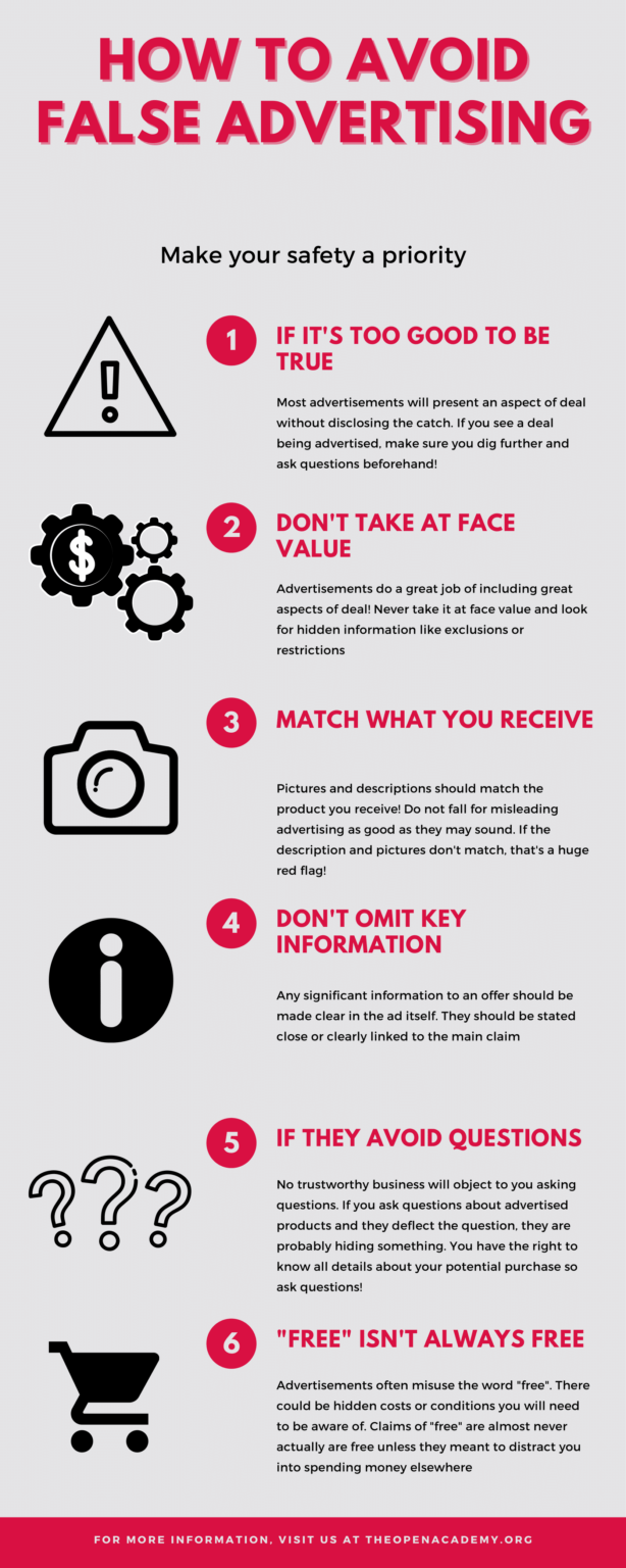 How to Avoid False Advertising | OpenAcademy